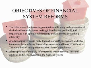 Post reform scenario of indian financial system | PPTX