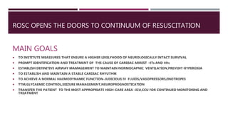 Post-resusciation care | PPTX