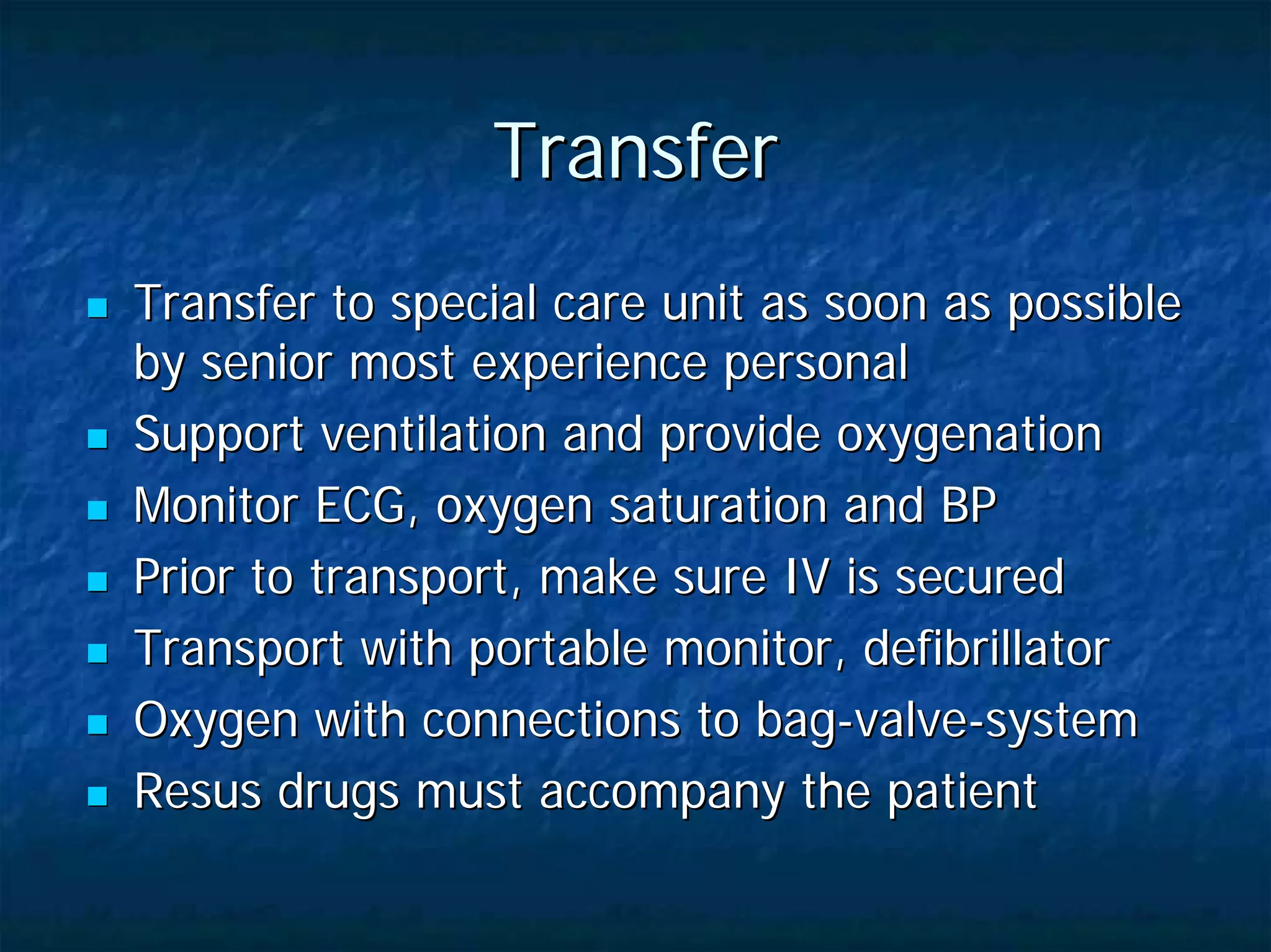 Post resuscitation care | PDF
