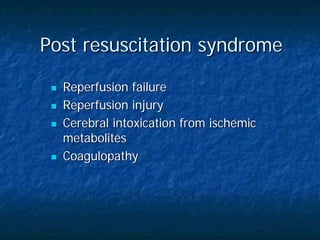 Post resuscitation care | PDF