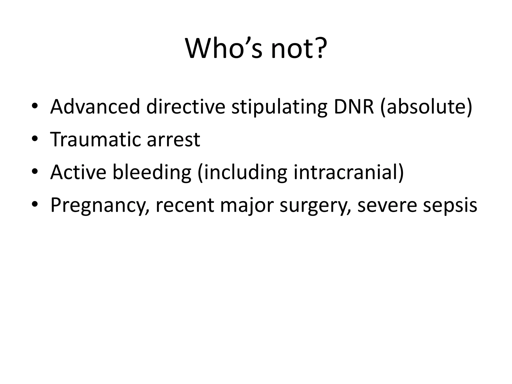 Post resuscitation care | PPTX