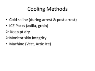 Post resuscitation care | PPTX