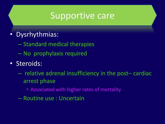Post resuscitation care | PPT