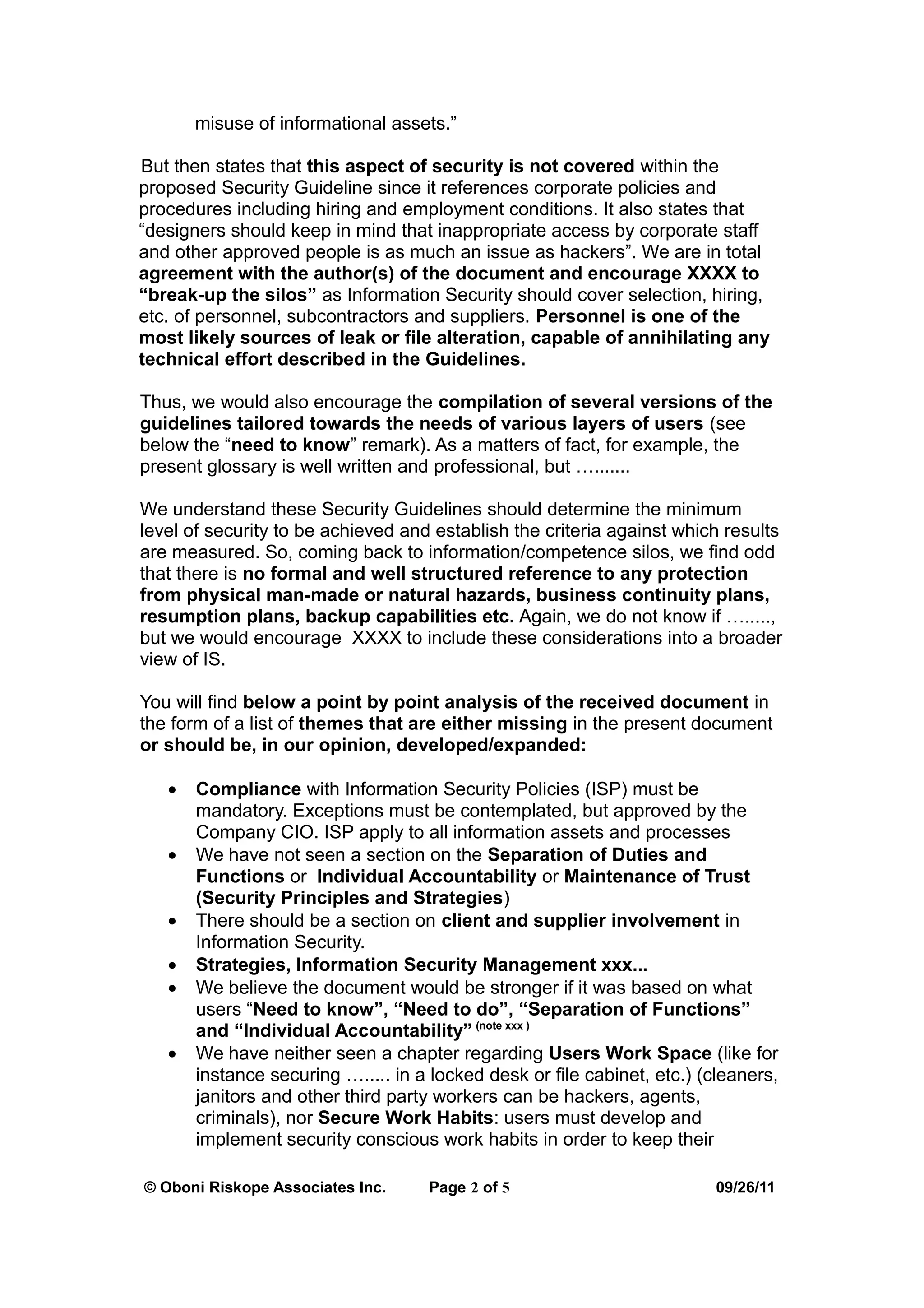 Review ICS Guidelines | PDF