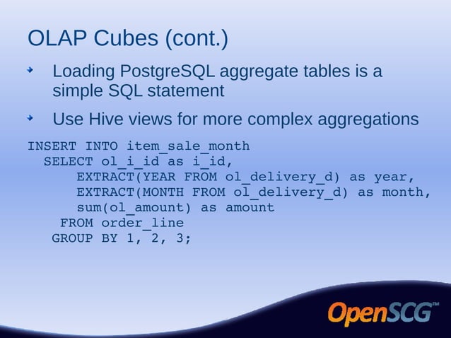 Leveraging Hadoop in your PostgreSQL Environment | PPT