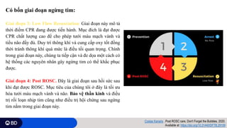Post ROSC care, Don't Forget the Bubbles, 2020.pptx