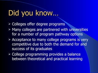 Post Secondary Pathways Assembly09 | PPT