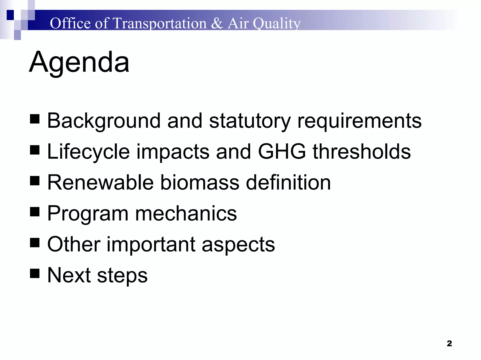 EPA RFS2 | PPT