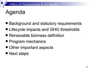 EPA RFS2 | PPT