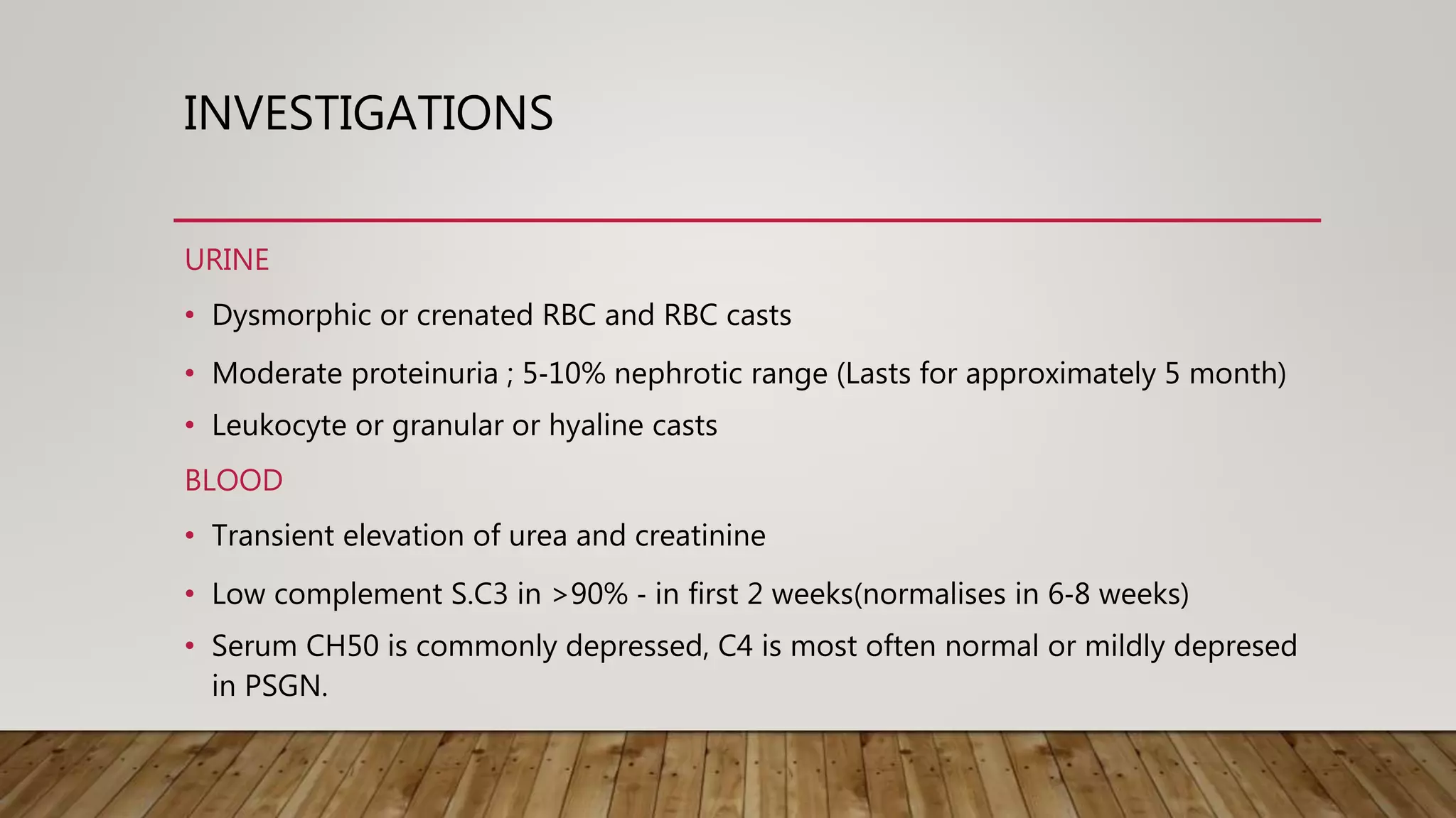 Post streptococcal glomerulonephritis | PPTX