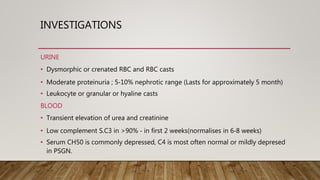 Post streptococcal glomerulonephritis | PPTX