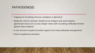 Post streptococcal glomerulonephritis | PPTX