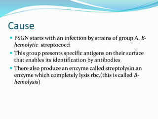 Poststreptococcal glomerulonephritis | PPTX