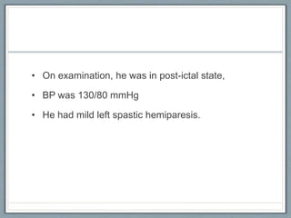 Post stroke epilepsy | PPTX