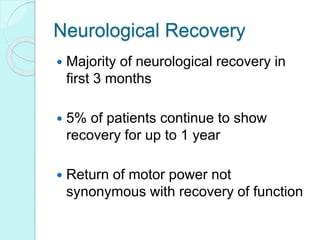 Post stroke motor rehabilitation | PPTX