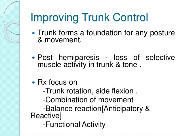 Post stroke motor rehabilitation
