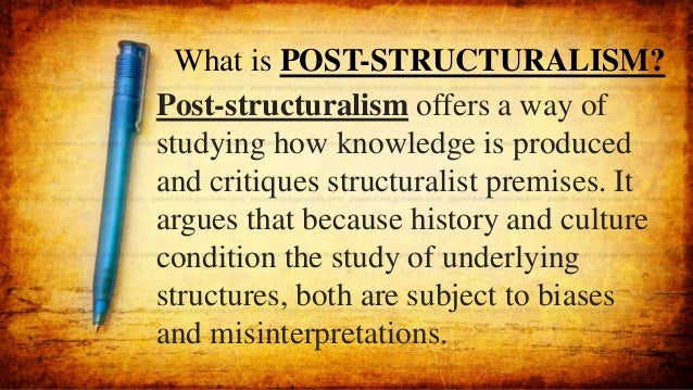 English Literature Structuralism And Its Application To