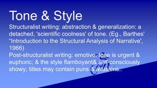 Poststructuralism (2) | PPTX