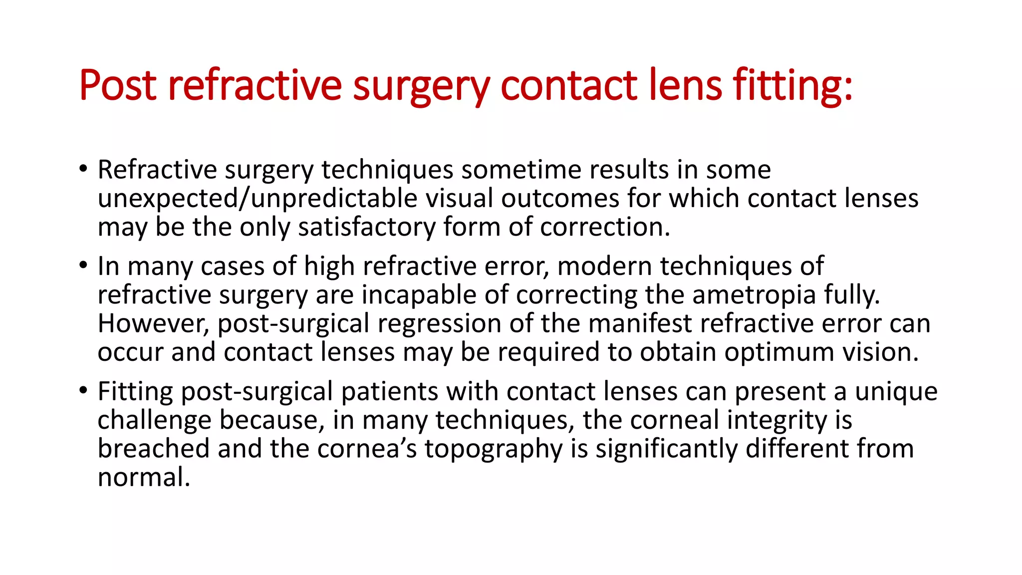Post surgical contact lens.pptx