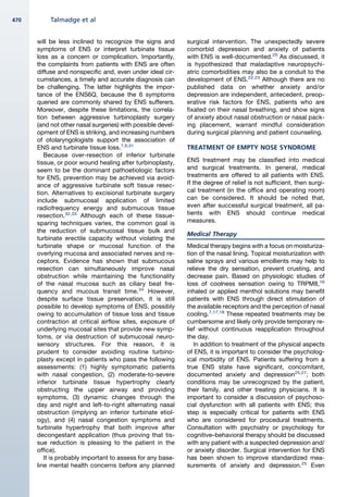 Postsurgical Management of Empty Nose Syndrome (ENS) Talmadge Nayak et ...