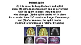 Postsurgical orthodontics | PPTX