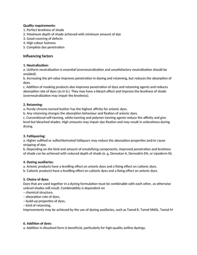 post tanning process.pdf | Shaving | Personal Care