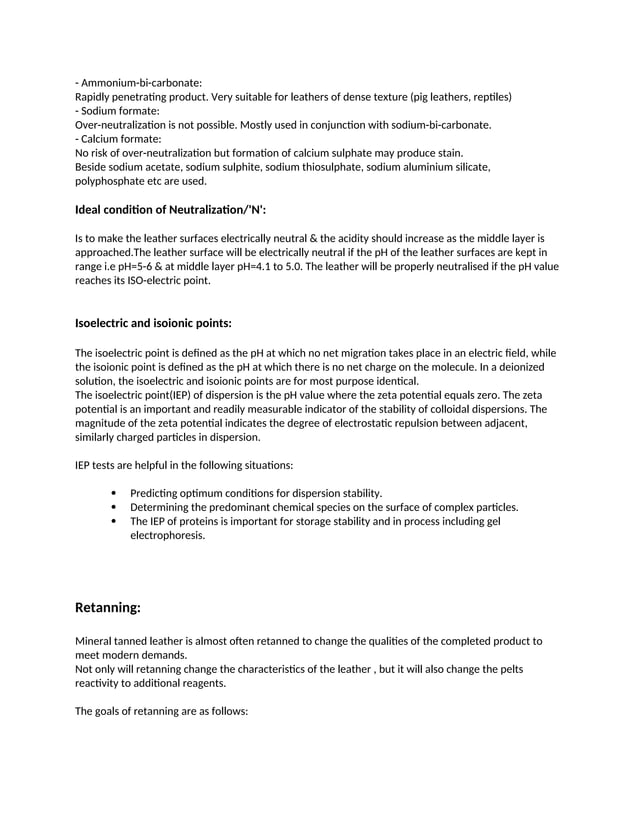 post tanning process.pdf | Shaving | Personal Care