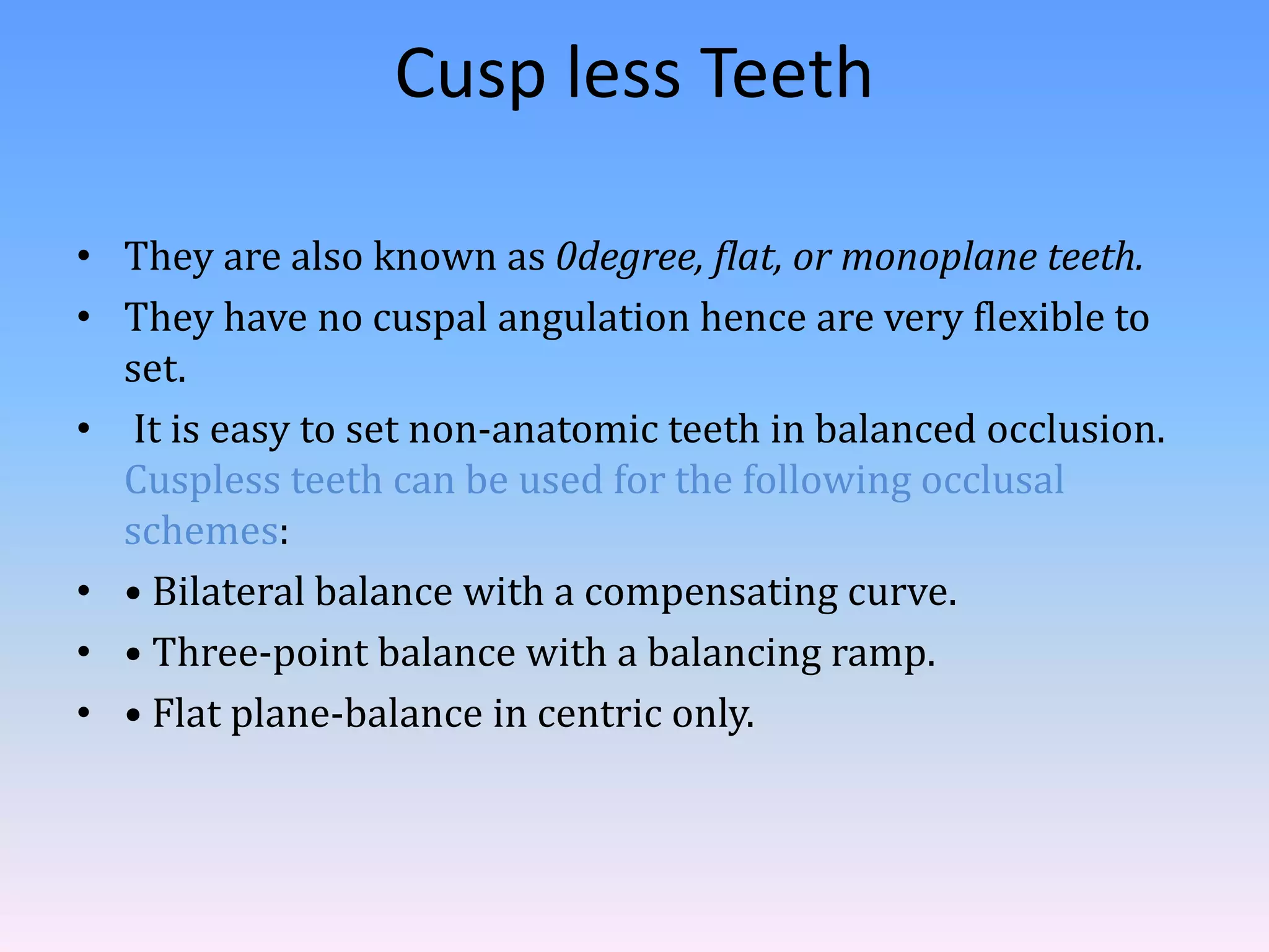 Post teeth selection | PPT