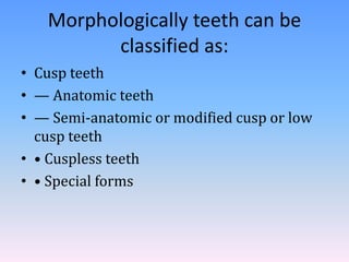Post teeth selection | PPT | Dental Health | Diseases and Conditions