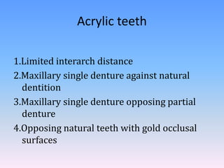 Post teeth selection | PPT | Dental Health | Diseases and Conditions