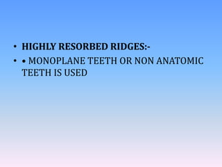 Post teeth selection | PPT