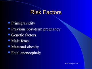 Post- term pregnancy | PPT