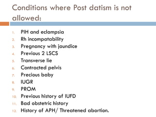 Post term pregnancy | PPTX