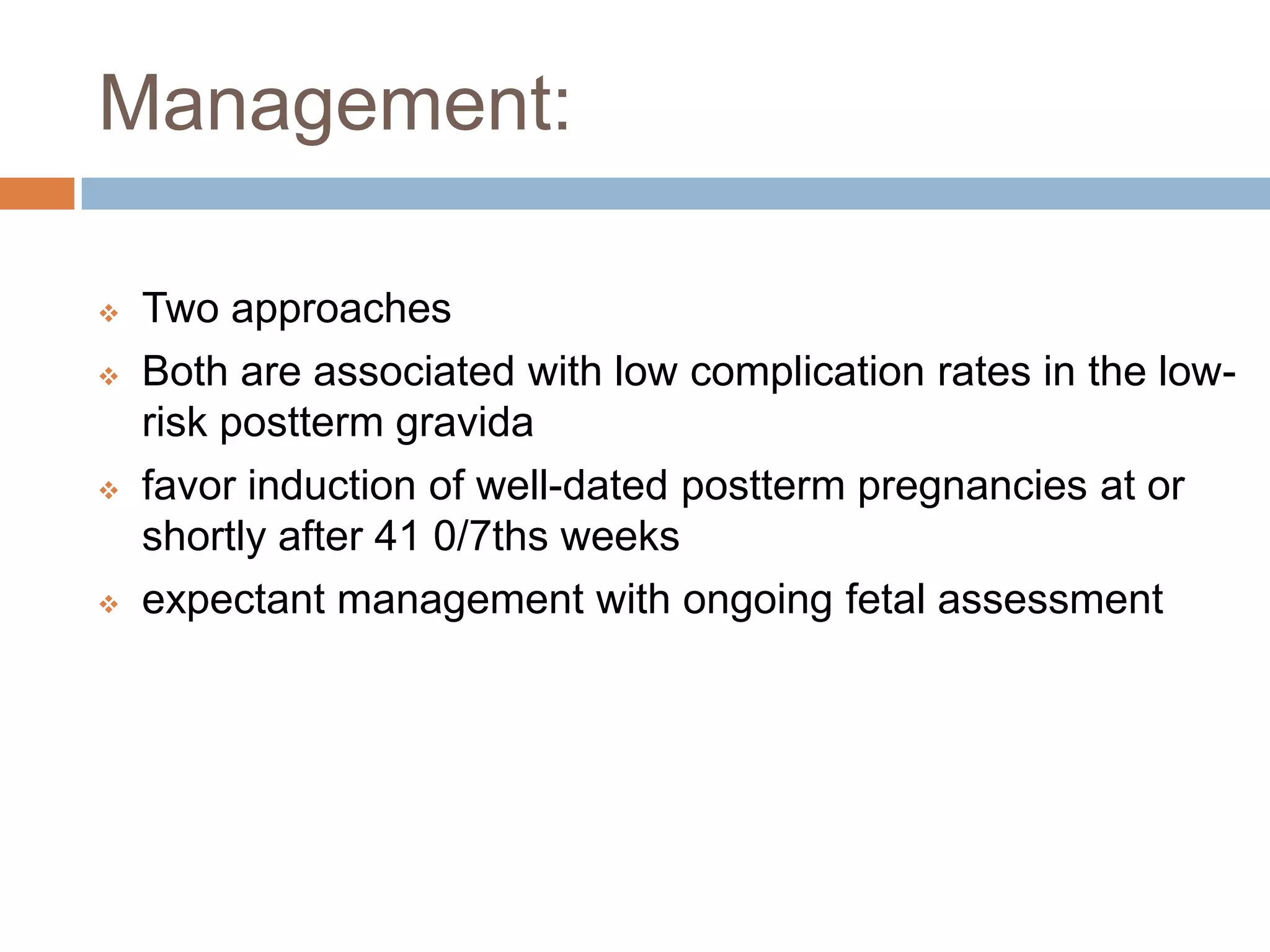 Posttermpregnancy | PPTX