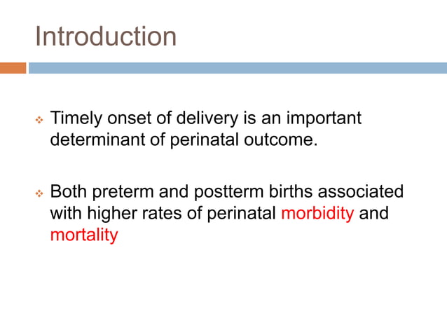 Posttermpregnancy | PPT