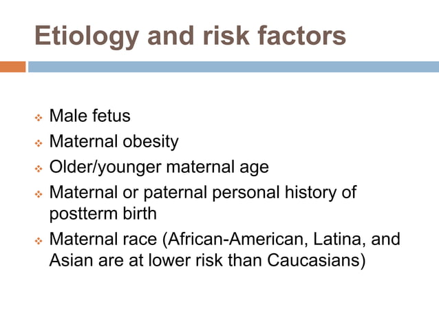 Posttermpregnancy | PPT