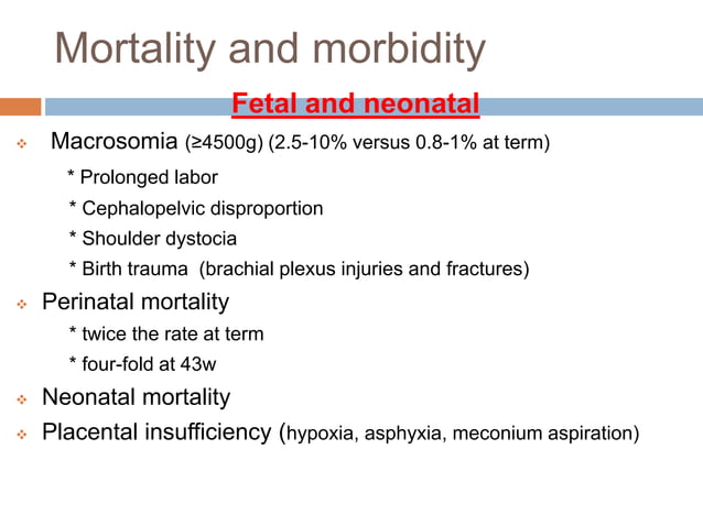 Posttermpregnancy | PPT