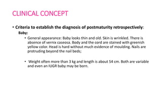 Postterm pregnancy | PPTX