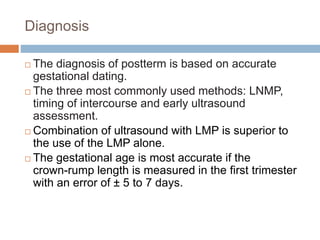 Post term pregnancy | PPT