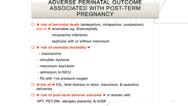 POSTTERM PREGNANCY POSTTERM PREGNANCY.pptx | Free Download