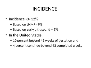 Postterm pregnancy.pptPostterm pregnancy.ppt