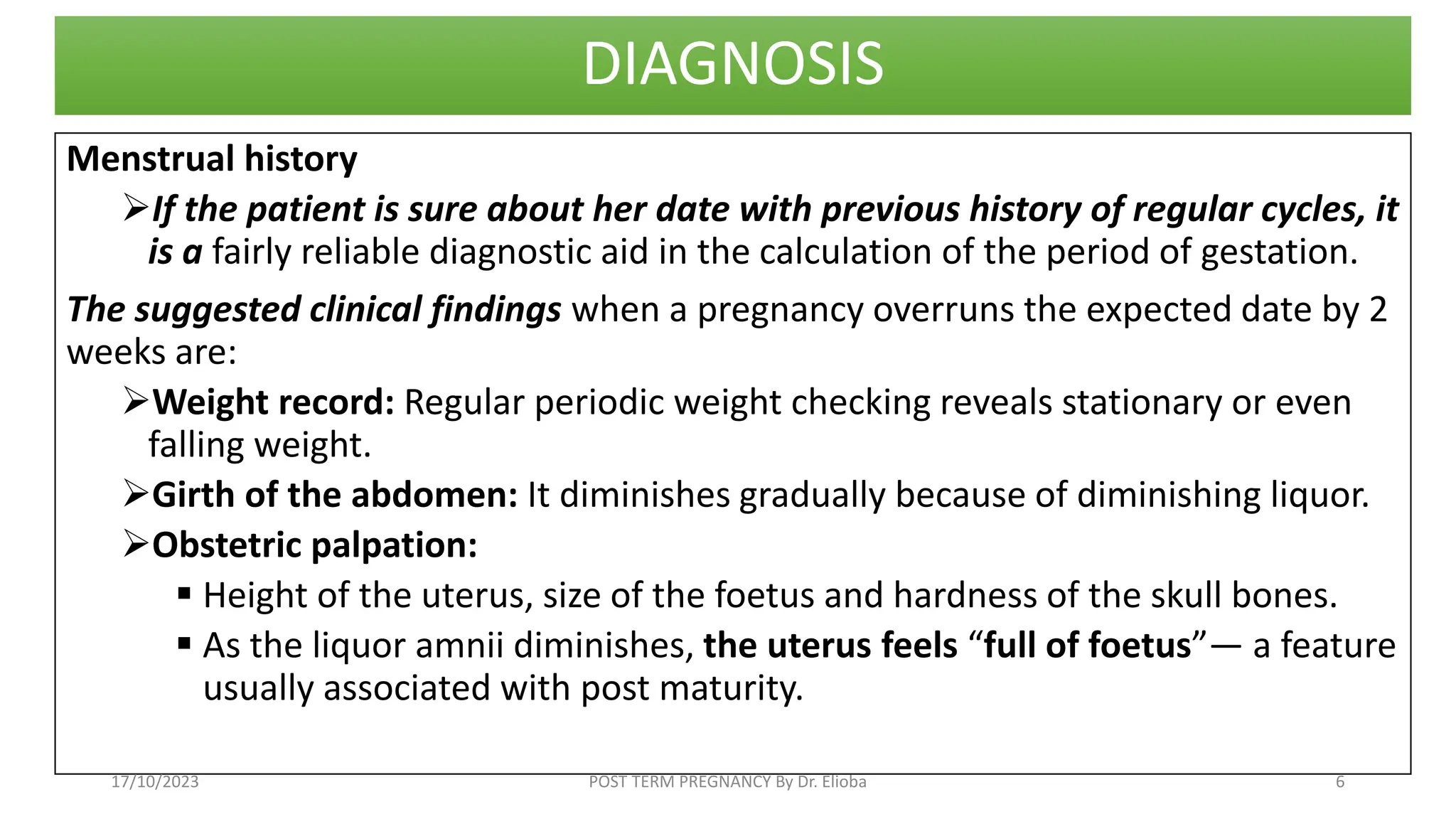 POST TERM PREGNANCY By Dr. Elioba.pptx
