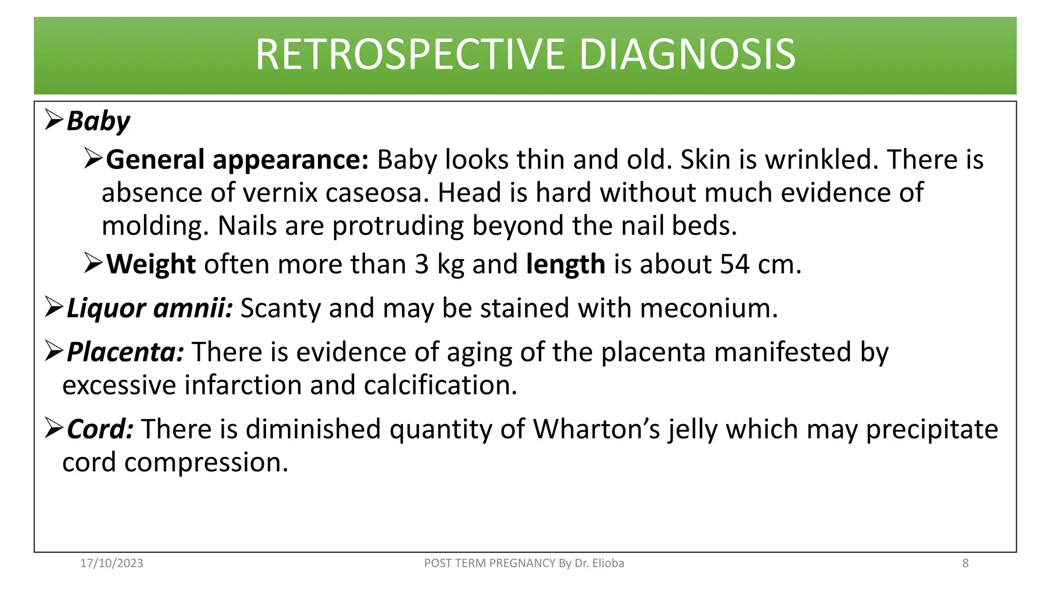 POST TERM PREGNANCY By Dr. Elioba.pptx