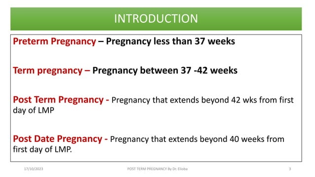POST TERM PREGNANCY By Dr. Elioba.pptx