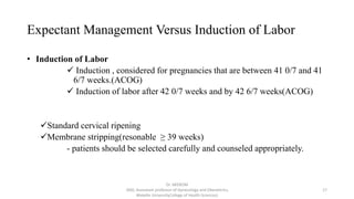 Post term pregnancy by Dr. Akebom, 2024.pptx