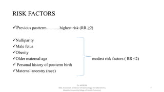 Post term pregnancy by Dr. Akebom, 2024.pptx