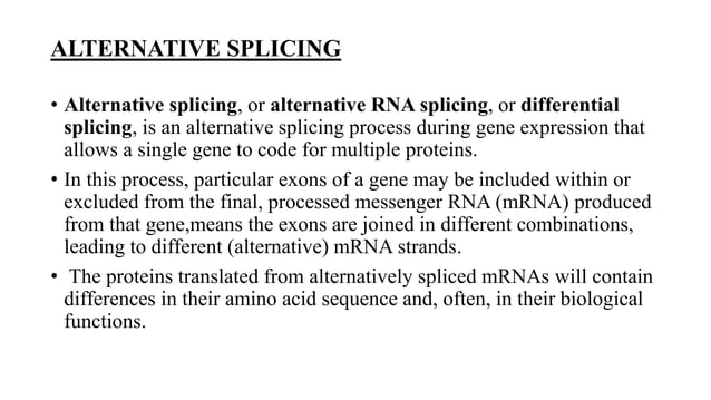 Post transcriptional modifications | PPTX | Programming Languages ...