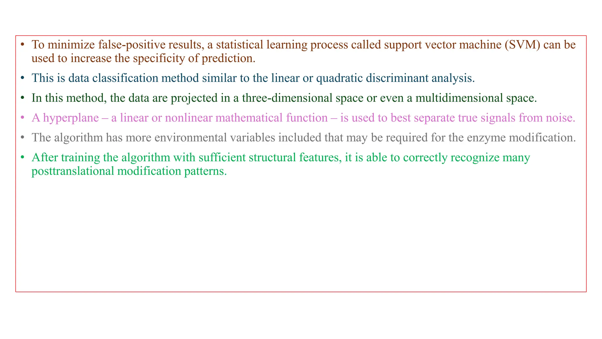 Posttranslational Modifications Bioinformatics Ppt