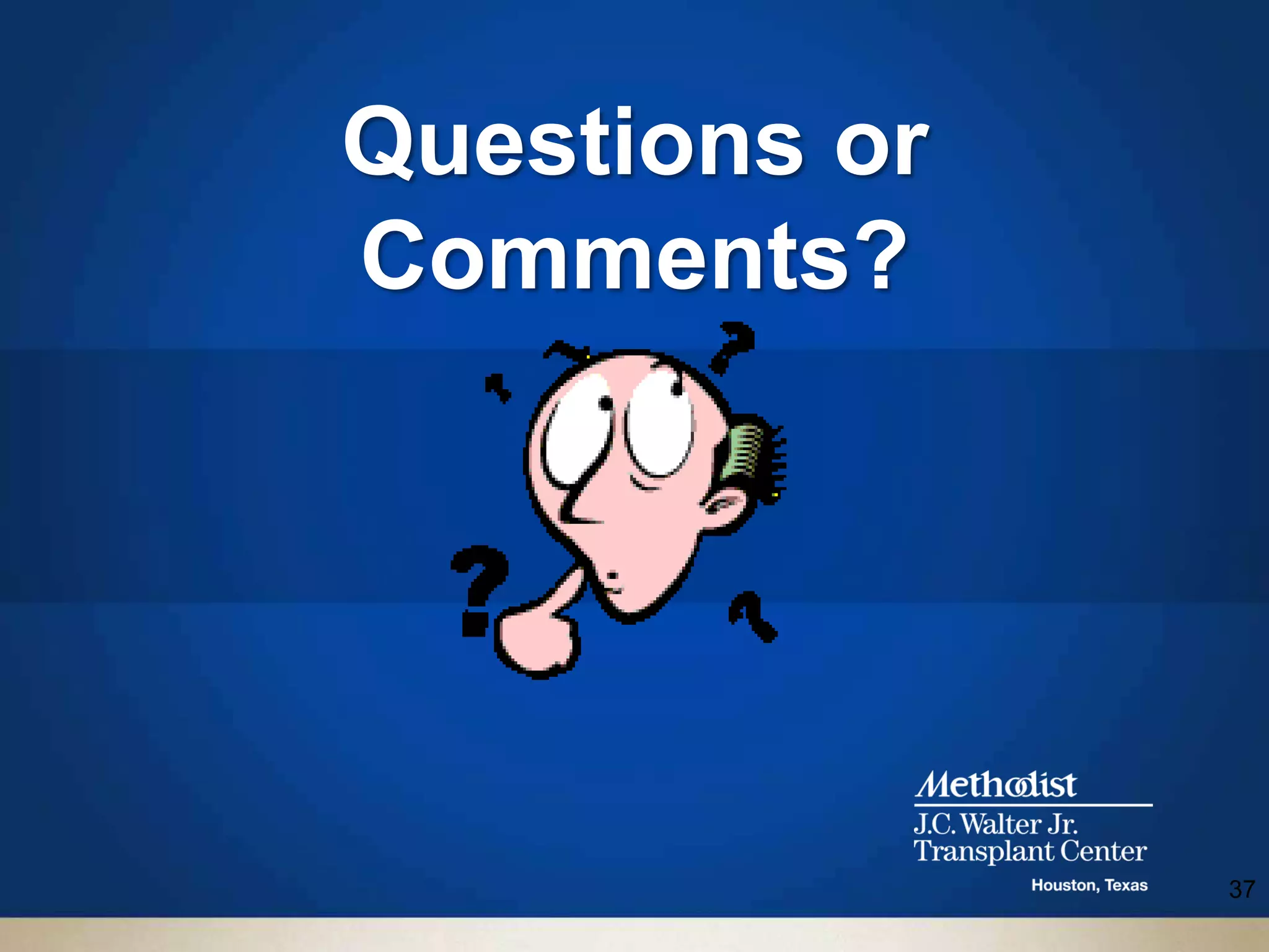 Post transplant diabetes patient education class | PPTX