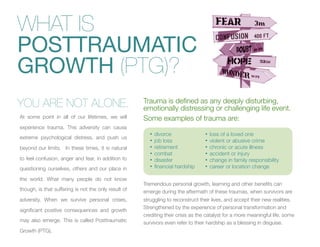 Posttraumatic Growth: From Surviving to Thriving | PDF
